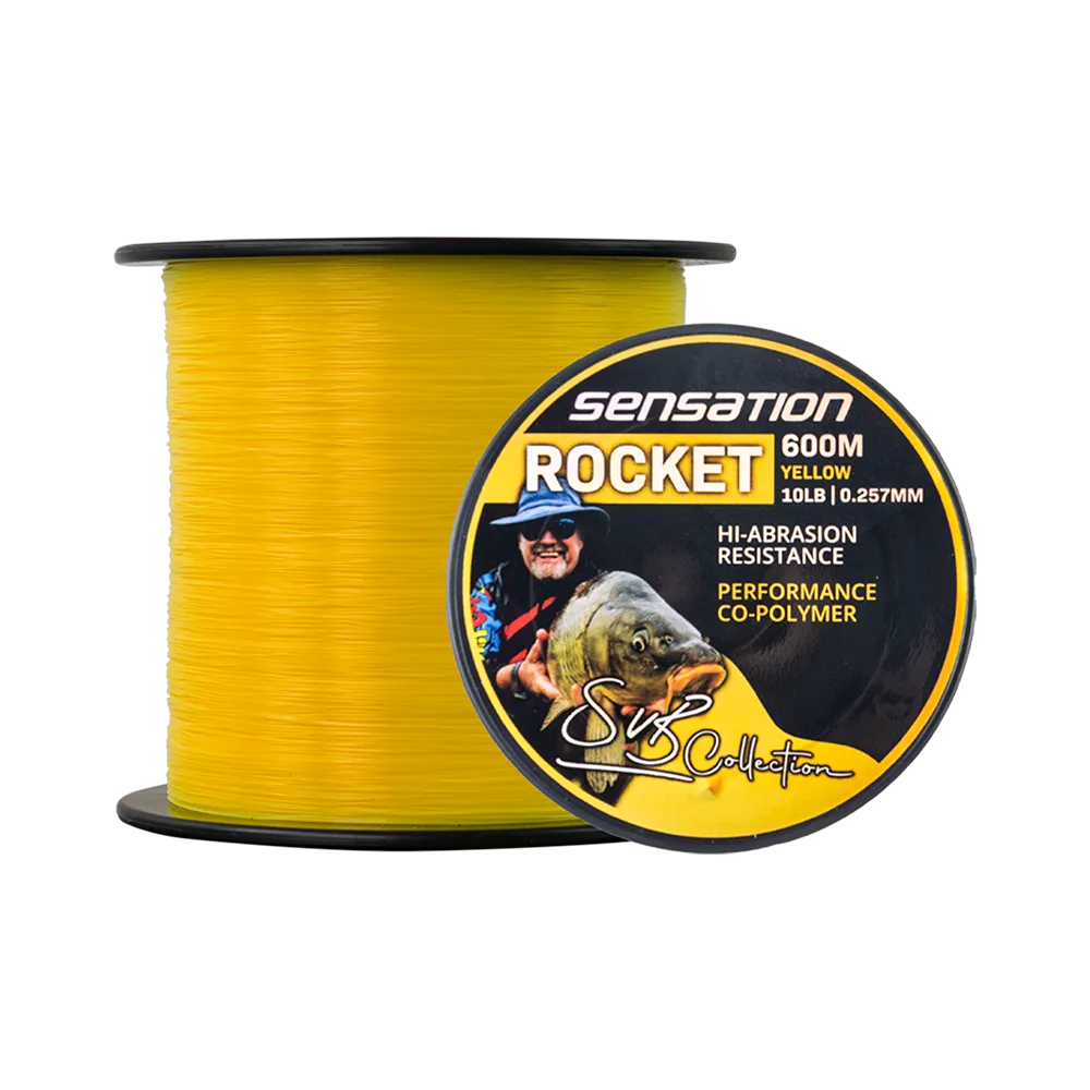 Sensation Rocket Line600M 4.6KG 0.257mm Yellow – Western Accessories