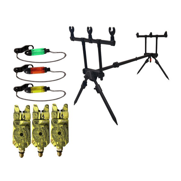 Tracker pod combo 3 Alarms + 3 Swinger + 3 Butt grips – Western Accessories